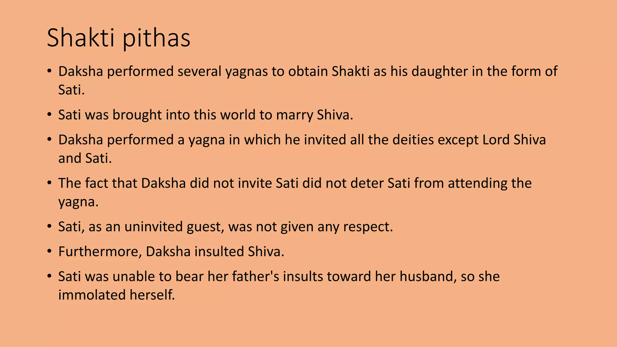 Shakti pithas | PPTX