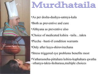 Shalakya panchakarma | PPT