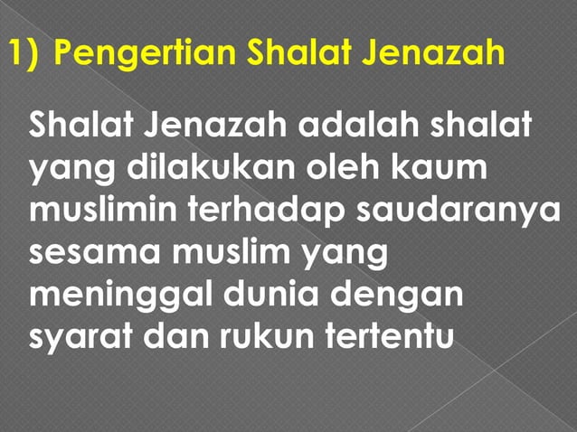 Shalat jenazah | PPTX