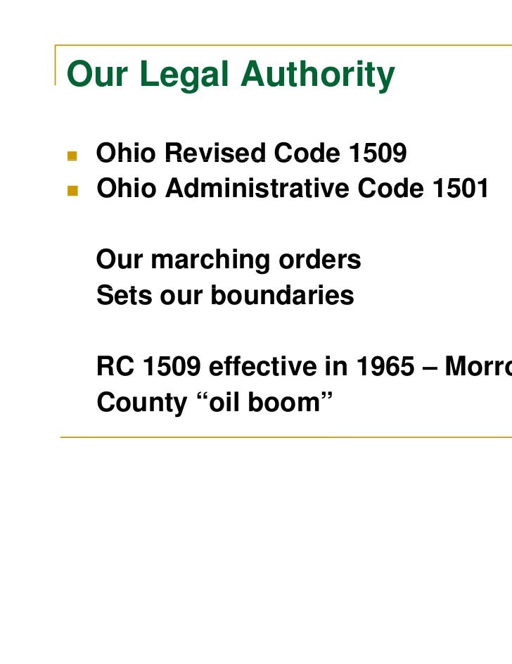 Shale Development in Ohio