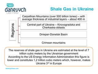 Shale gas in Ukraine | PPTX