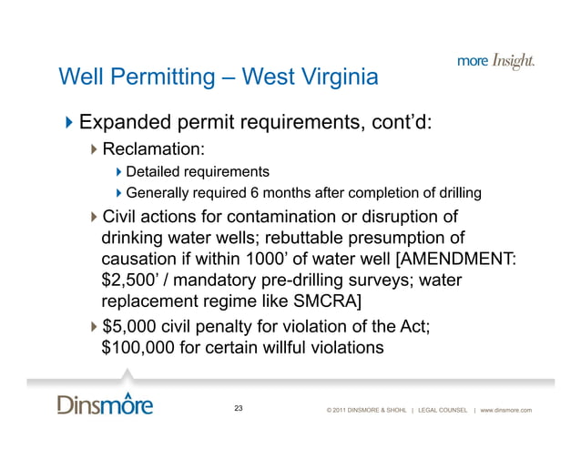 Shale Gas Operations: The Evolution of Well Permitting Requirements | PDF