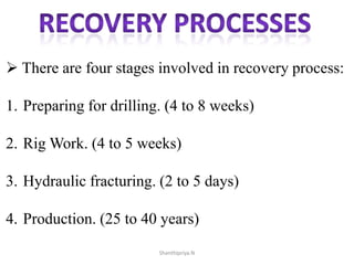 Shale Gas Recovery | PPT