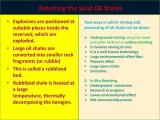 Extracting the Shales | PPT