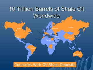 Shale oil ppt | PPT
