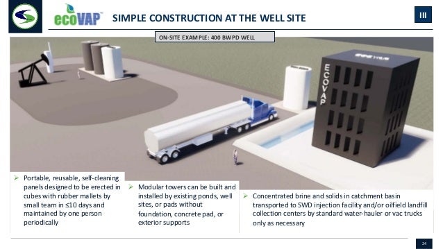 Ecovap tower evaporation & the need for a disruptive service-technolo…