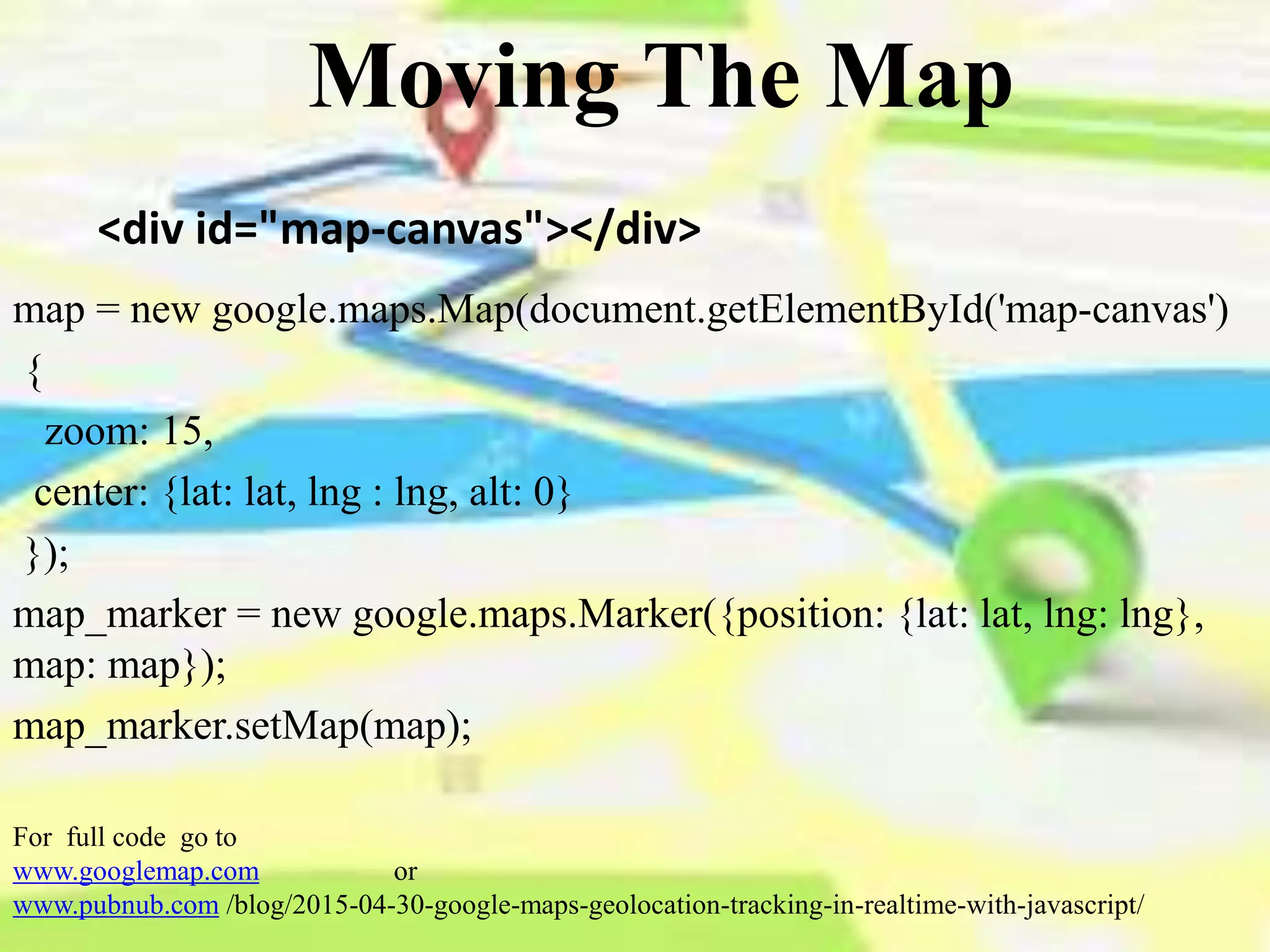 Google map and navigation | PPTX