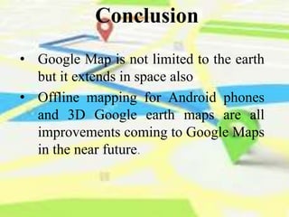 Google map and navigation | PPTX
