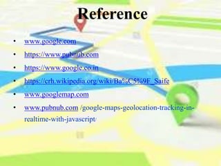 Google map and navigation | PPTX