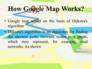 Google map and navigation | PPTX