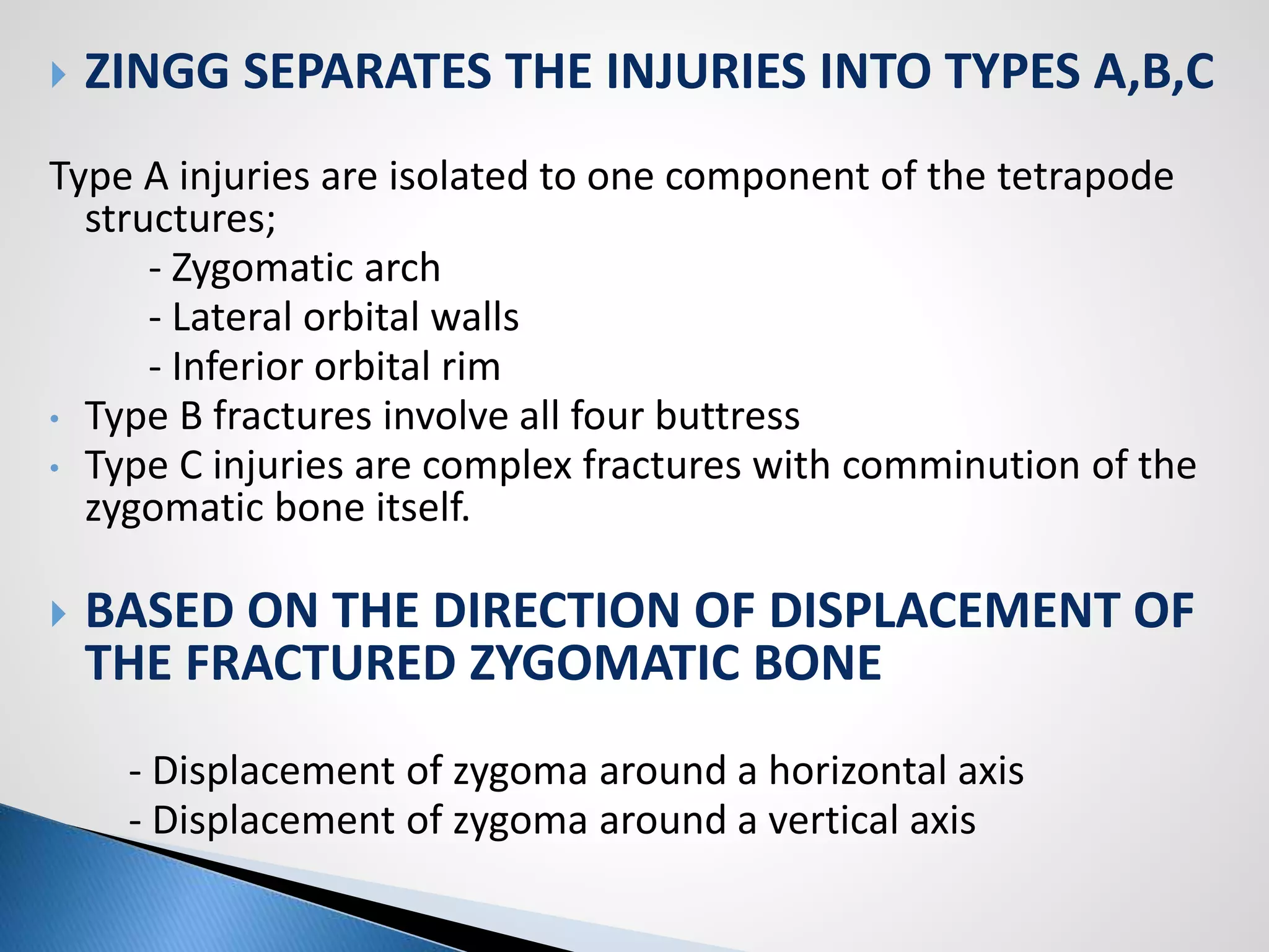 Fractures of middle third of face | PPTX