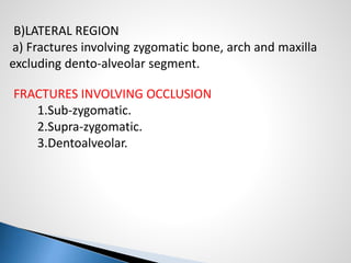 Fractures of middle third of face | PPTX