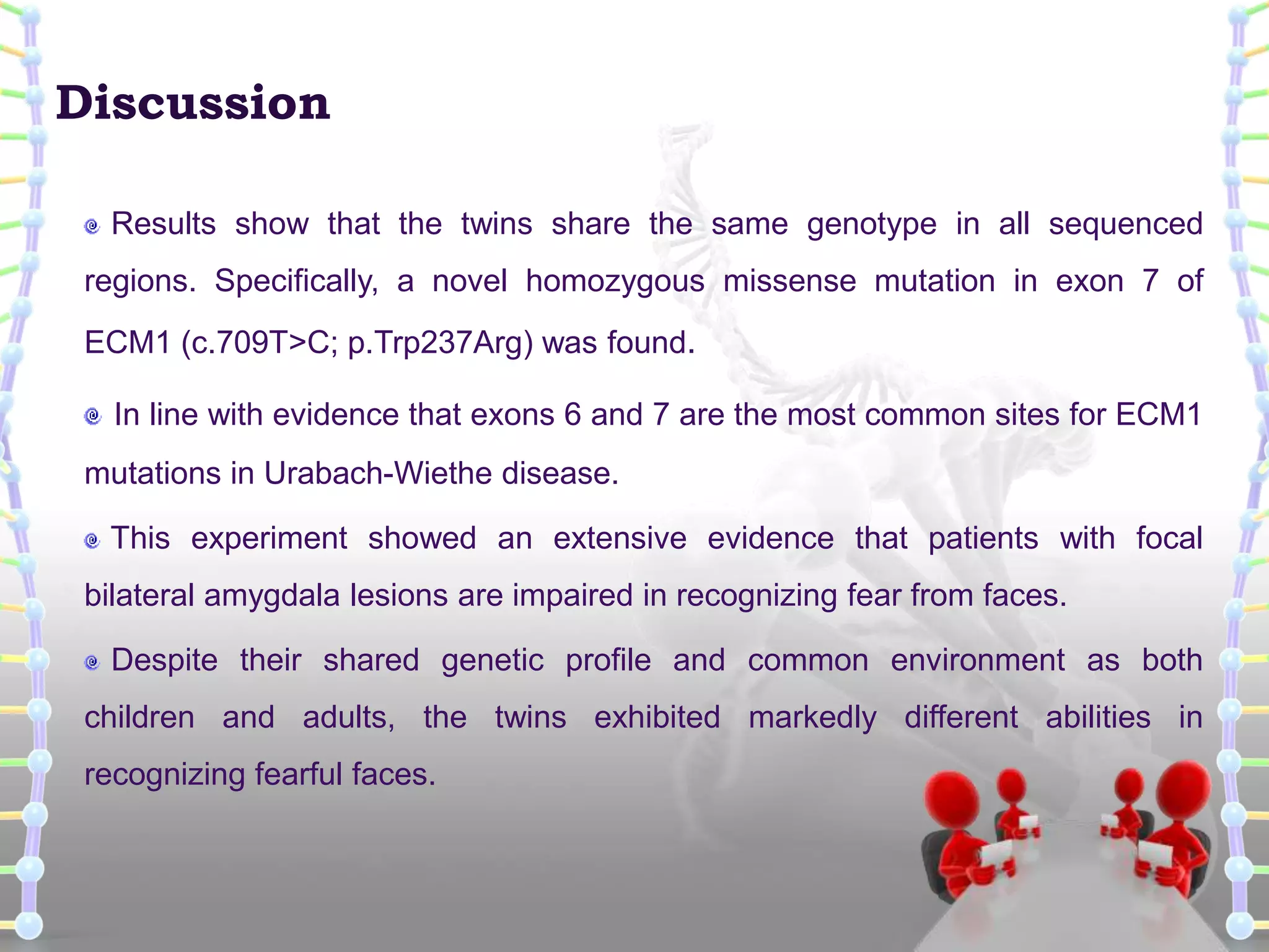 Urbach-Wiethe Syndrome Associated Fear Processing Defect | PPTX