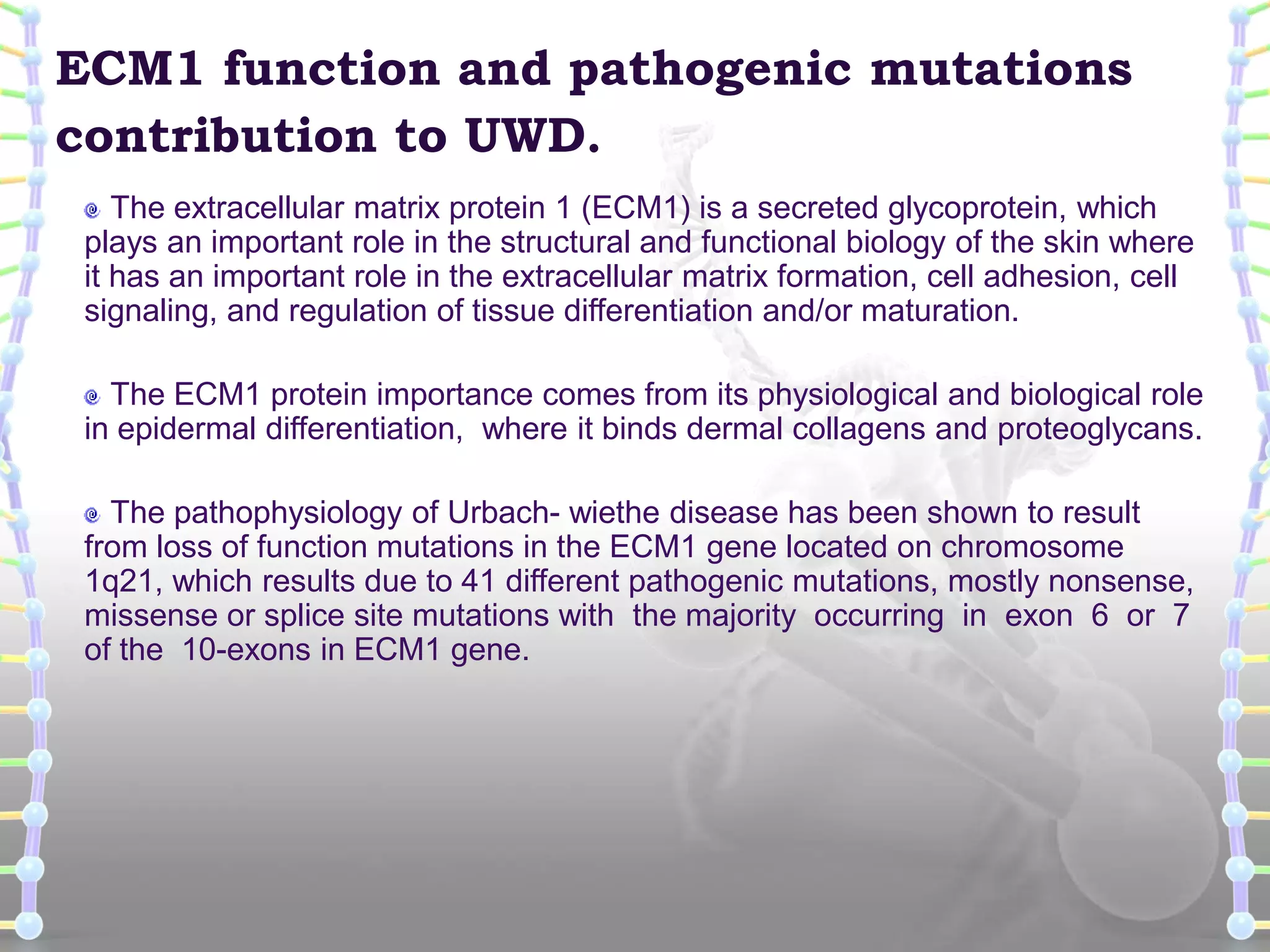 Urbach-Wiethe Syndrome Associated Fear Processing Defect | PPTX
