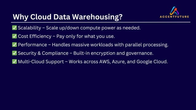 Introduction to Snowflake & Cloud Data Warehousing | Best Snowflake Online Training | PDF
