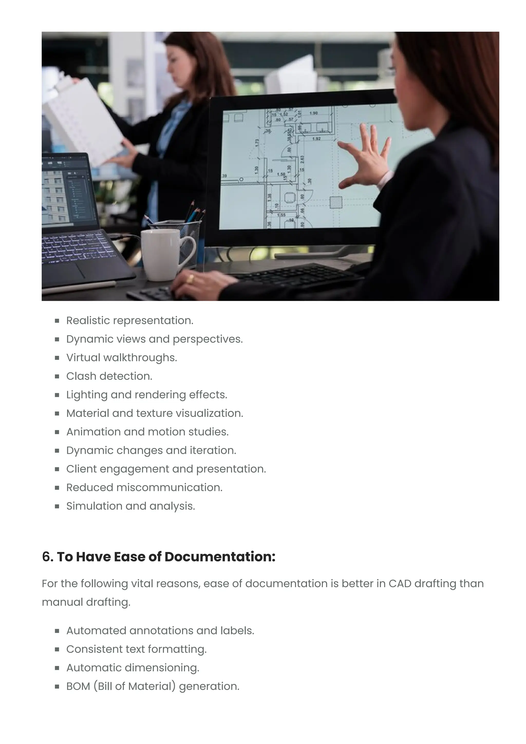 Advantages of CAD Drafting Over Manual Drafting | Shalin Designs | PDF