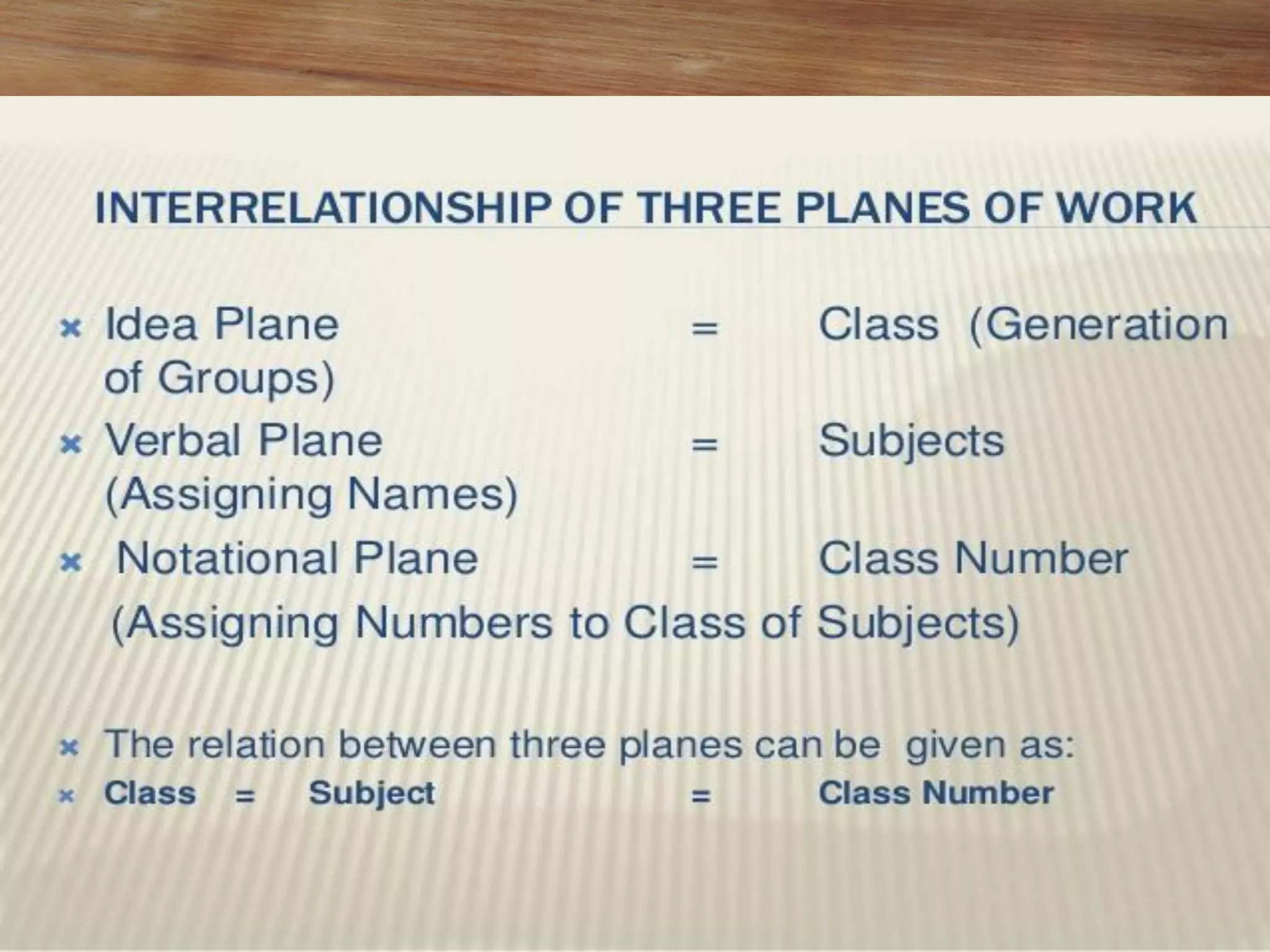 Three planes of work, basic conepts and terminology | PDF