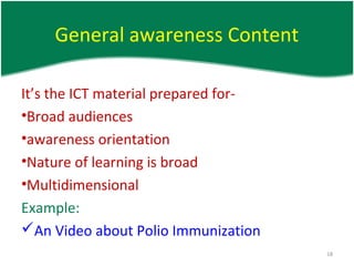 Shalini Pandey seminar 2013 (Role of ICT in Rural Development) | PPT