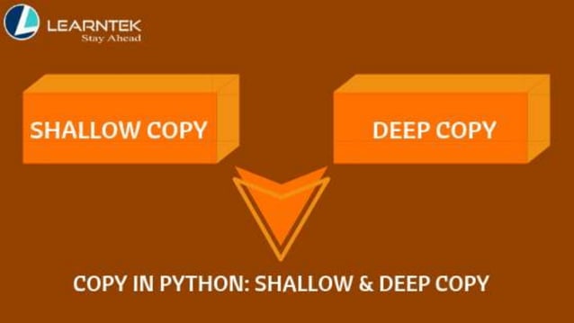 Shallow copy and deep copy | PPTX | Programming Languages | Computing