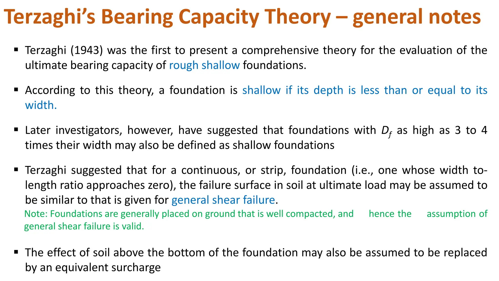 Fundamentals of Shallow Foundations and it’s understanding | PDF