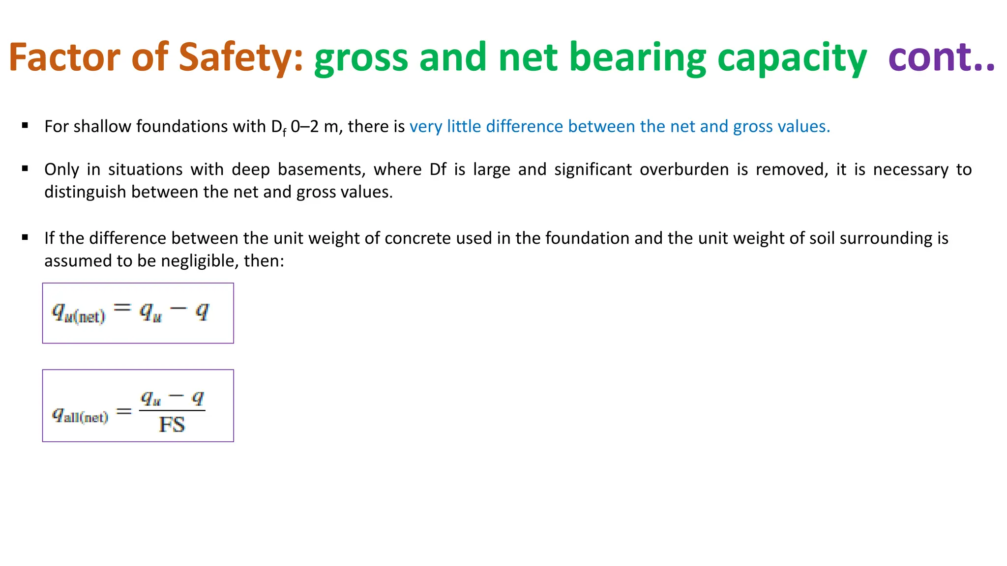 Fundamentals of Shallow Foundations and it’s understanding | PDF