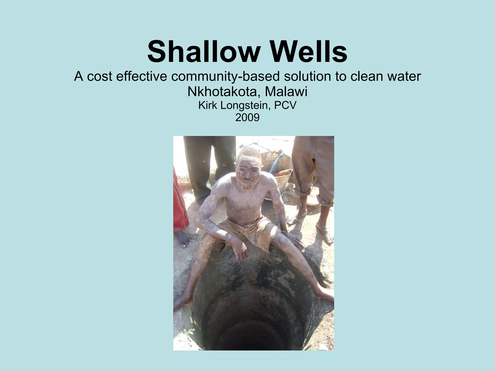 Shallow Wells | PPT
