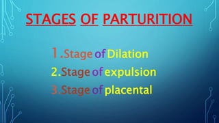 Physiology of pregnancy, placental hormones , parturition | PPTX