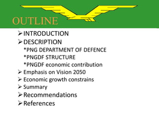 Shallum tabea pg418-how pngdf contribute to economic growth | PPT