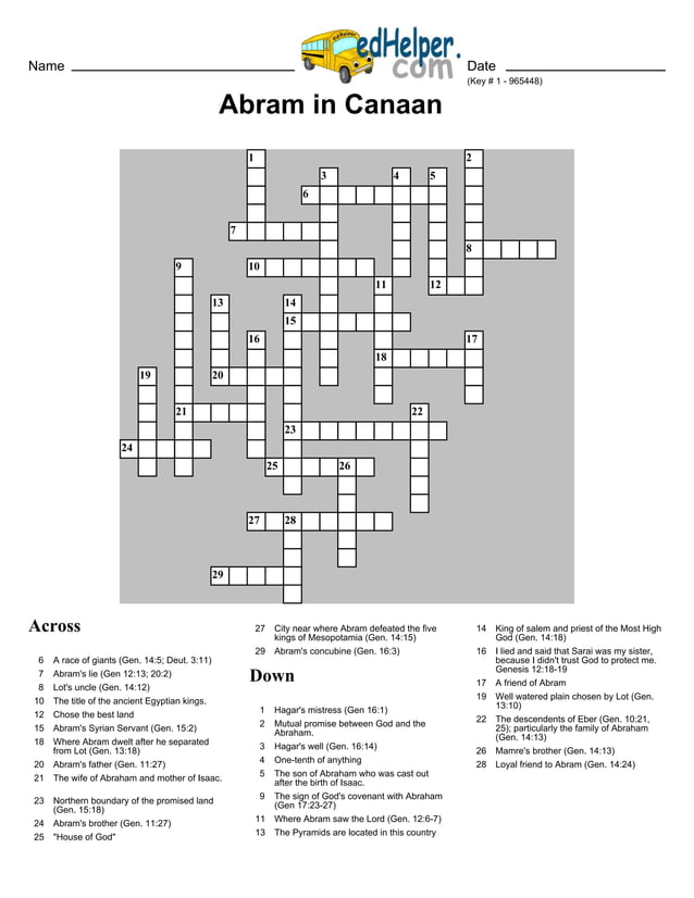 Shalom christian education study aide bible puzzles2 | PDF ...