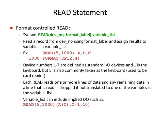 Programming Fortran 77 Slide02 