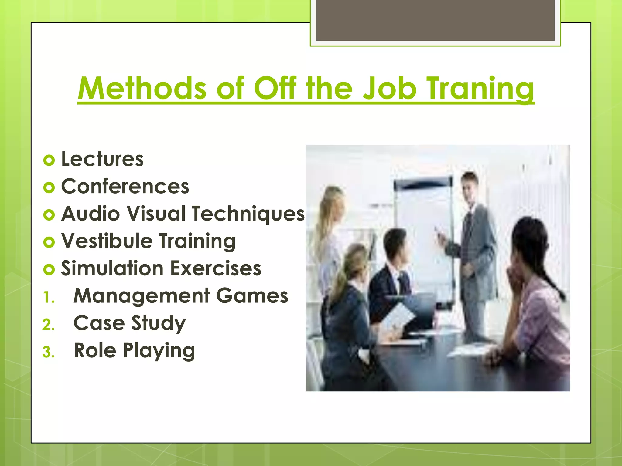 Training and its Types | PPTX