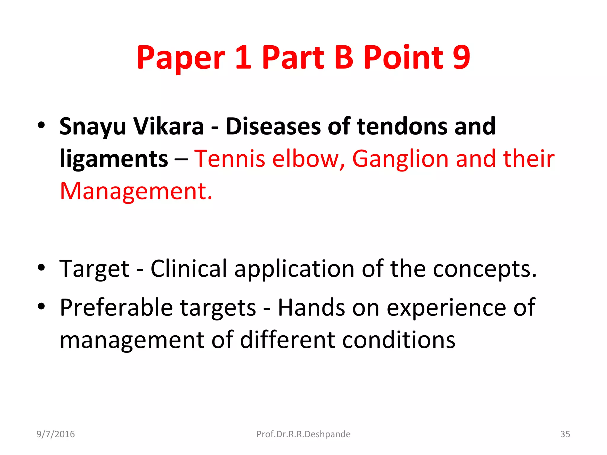 Shalya tantra syllabus PPT | PDF | Surgery | Medical Health