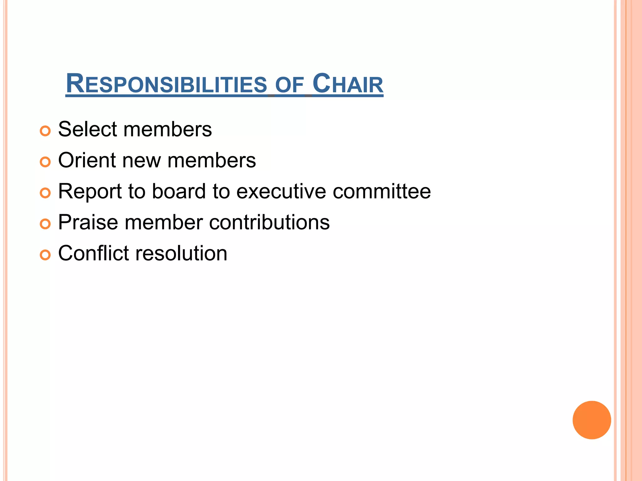 Presentation on Effective Committees | PPTX