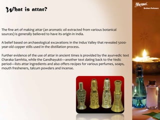Attar for Women | PPTX