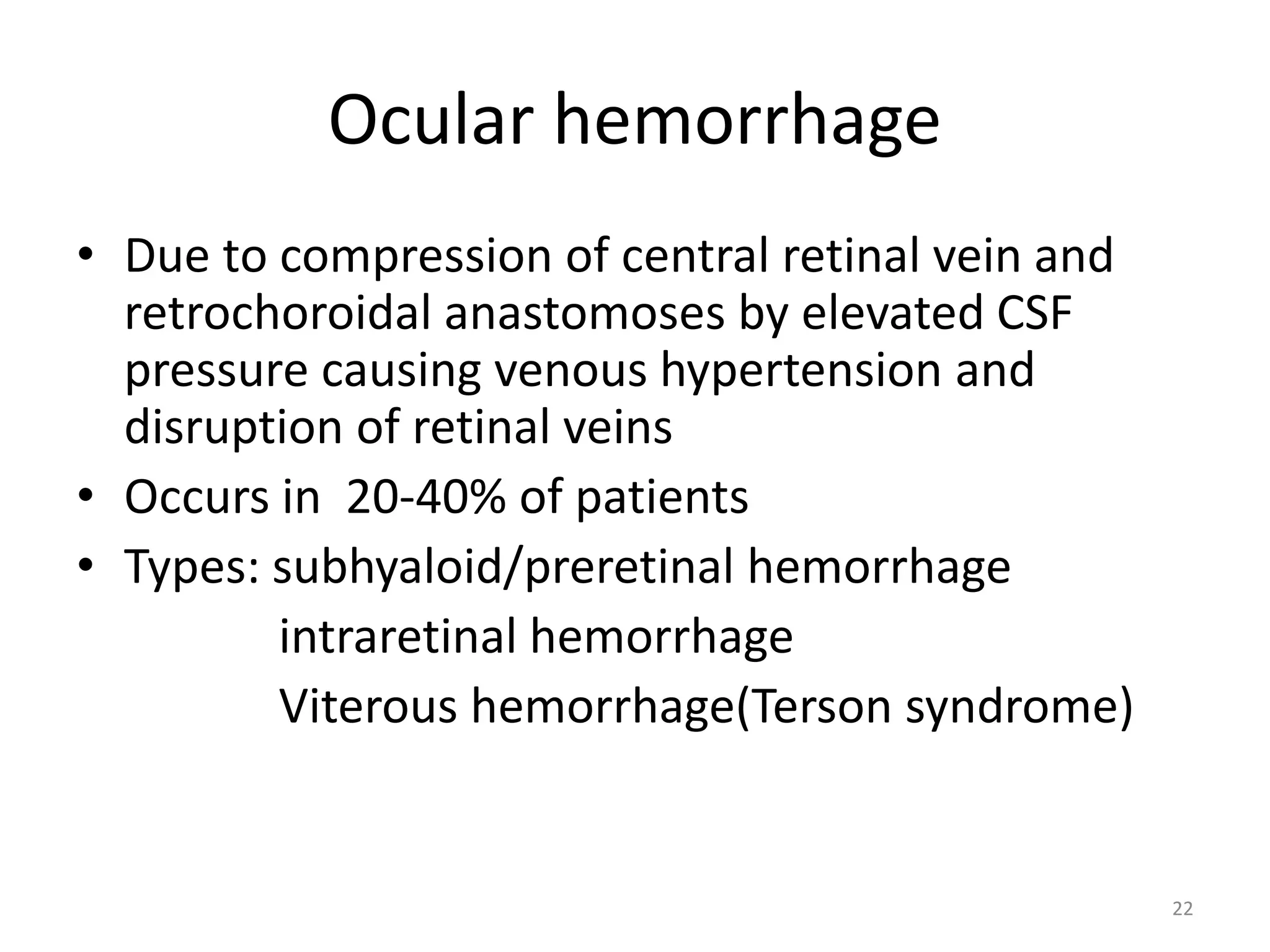 sub arachnoid hemorrhage | PPTX