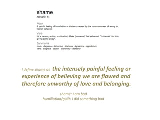 shame | PPTX