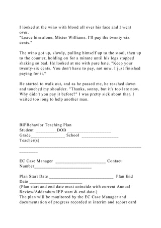 ShameDick GregoryI never learned hate at home, or shame. I.docx