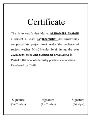 12 th Chemistry final project based on casin level .pdf