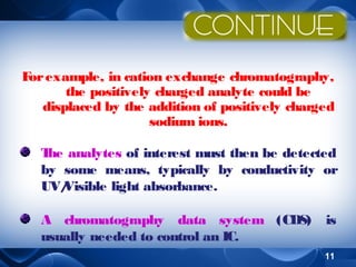 ion exchange chromatography | PPT
