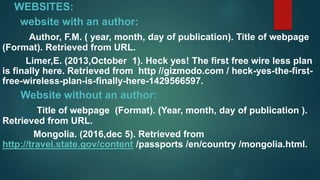 APA style of Reference by Shamma Sultan | PPTX