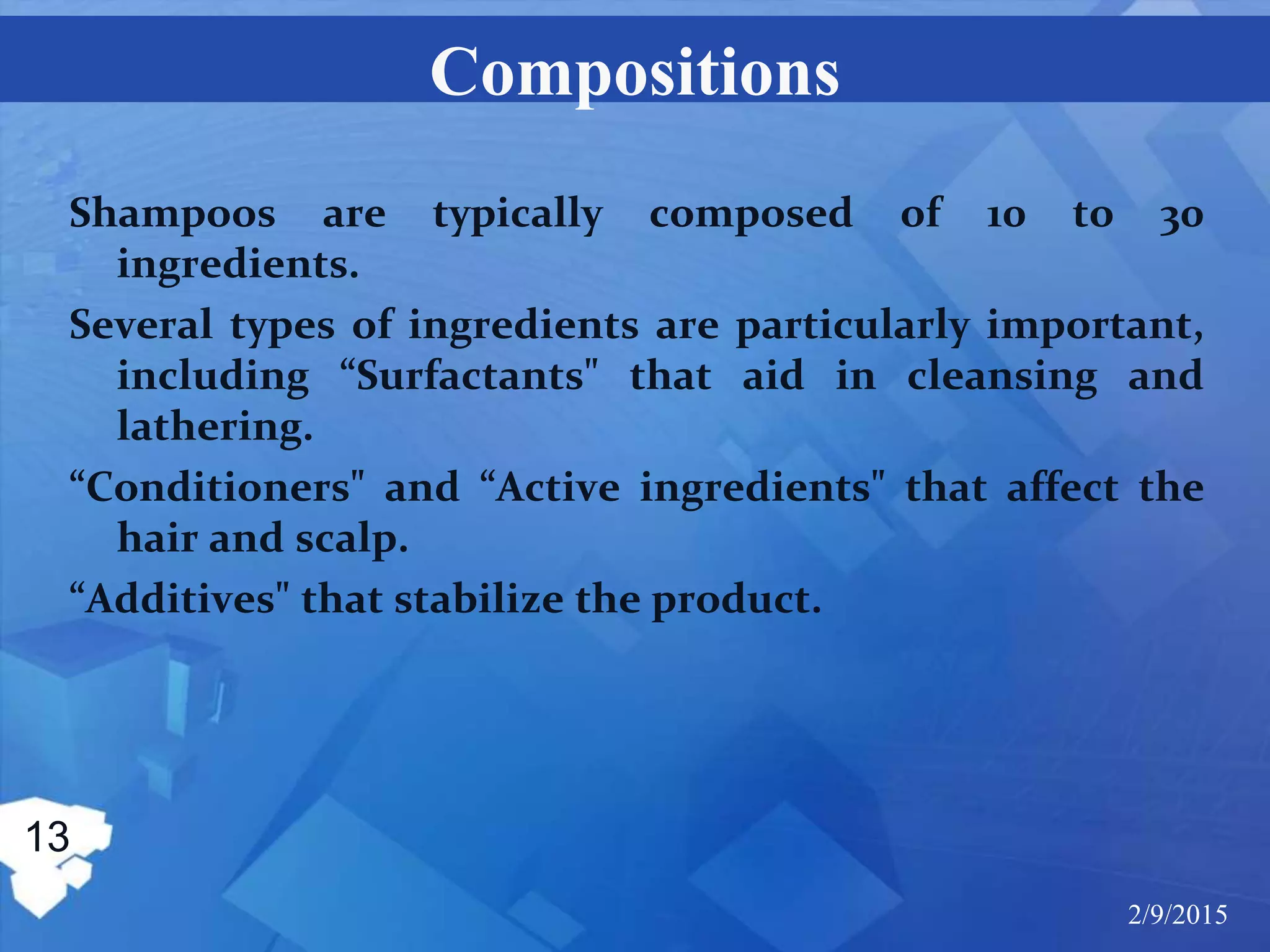 Shampoo | PPTX