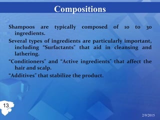 Shampoo | PPTX