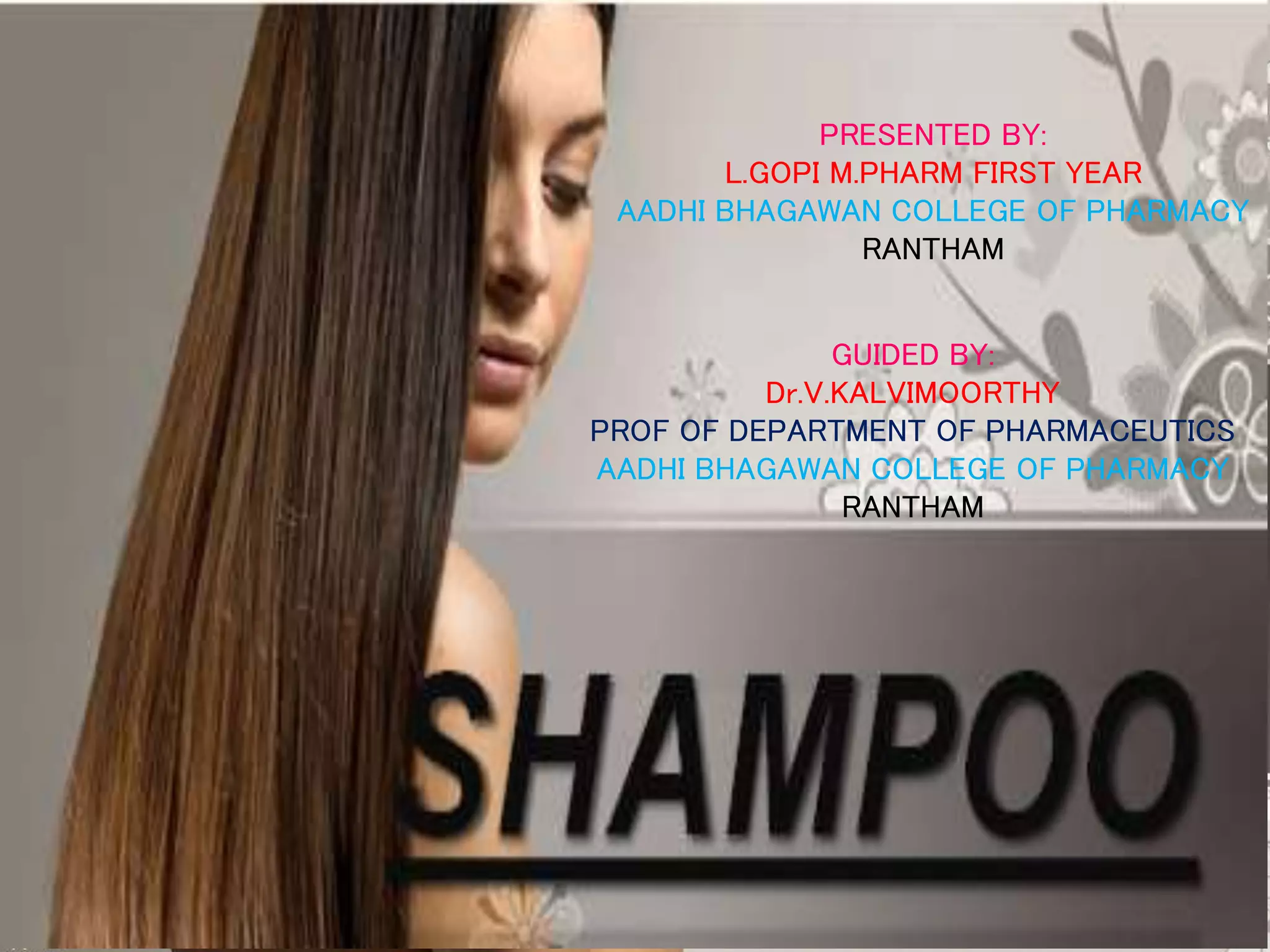 Shampoo | PPTX
