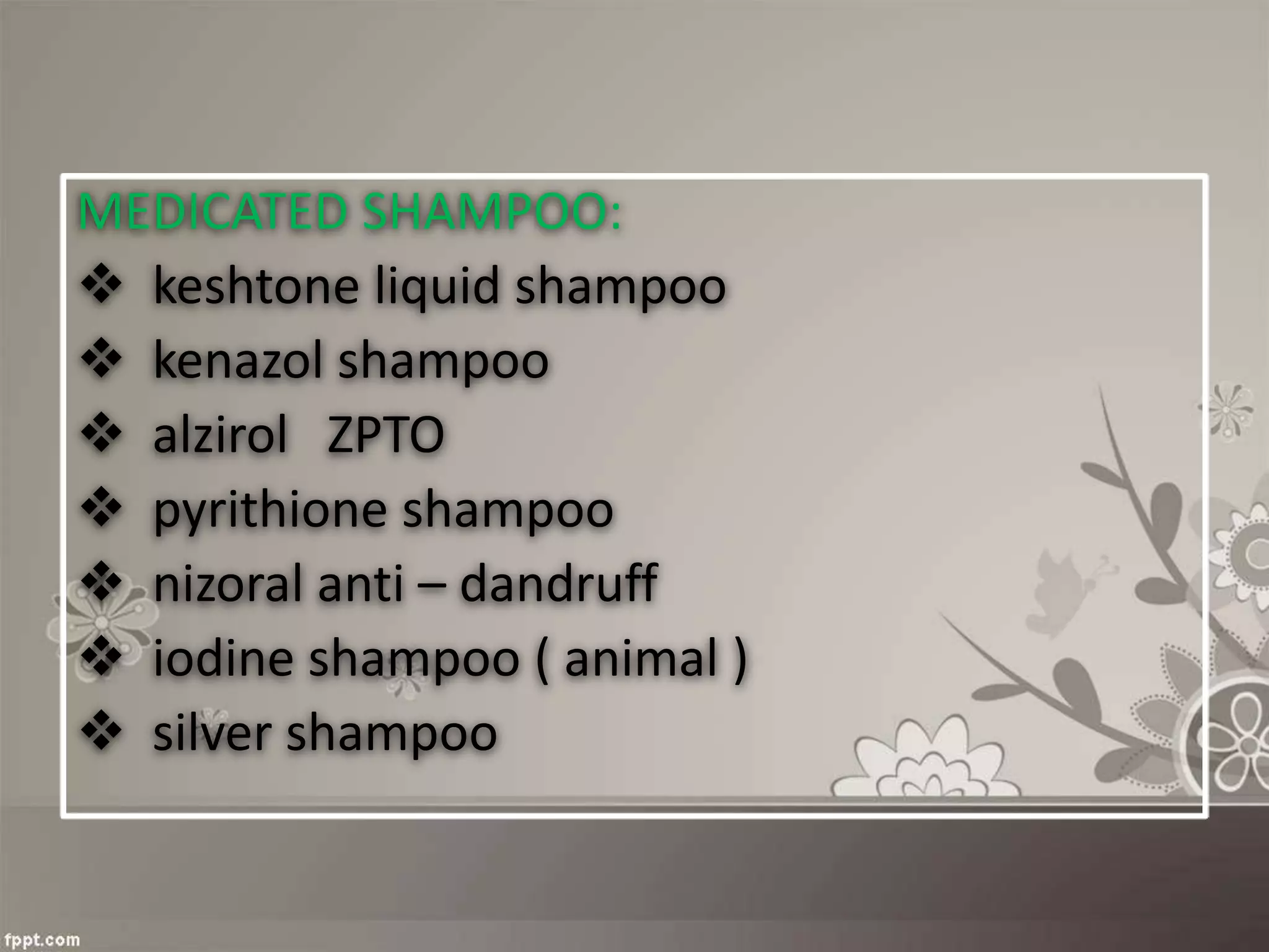 Shampoo | PPTX