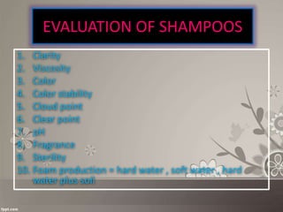 Shampoo | PPTX