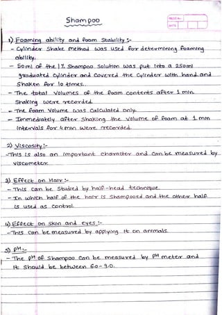 Shampoo | PDF