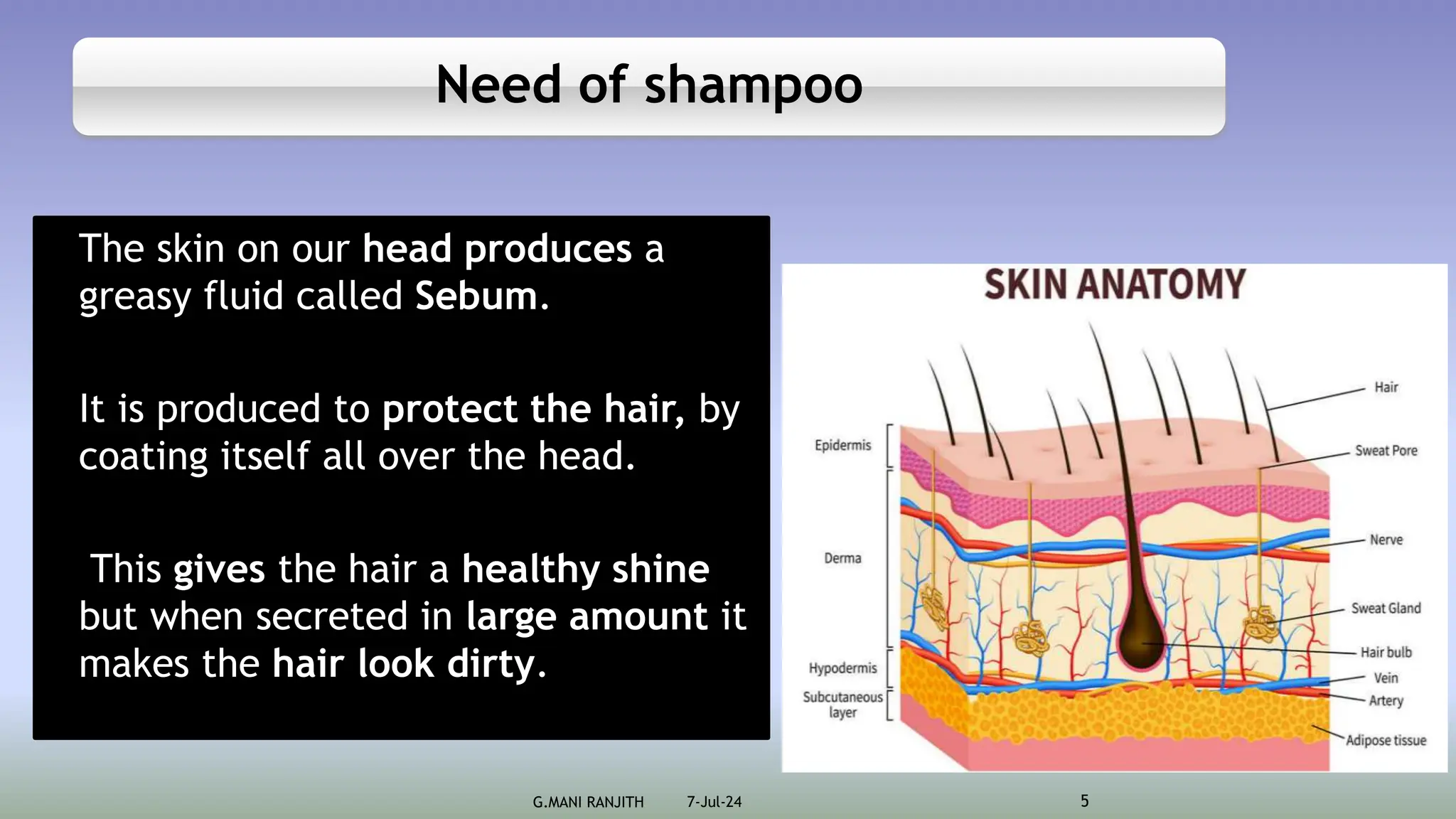 Shampoo - cosmetics B.pharm mpharam.pptx