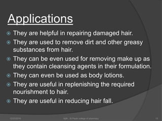 Shampoo preparations and basic review | PPTX