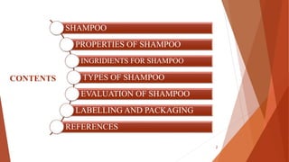 building blocks for shampoo | PPTX