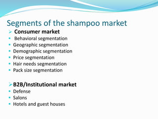 Shampoo market | PPTX